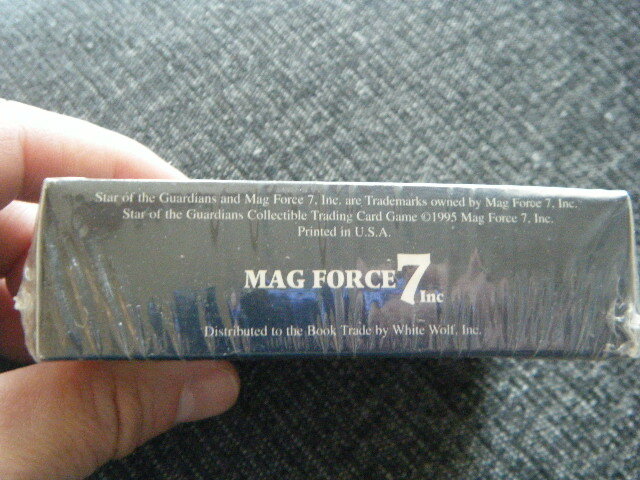 Mag Force 7 Star of the Guardians Starter Deck CCG 60 COLLECTIBLE CARDS ...