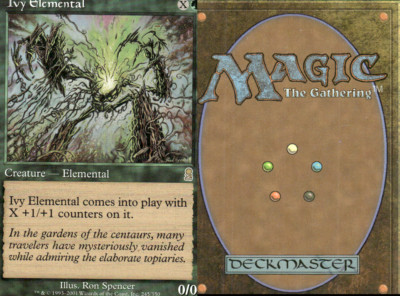 Magic the Gathering -MTG-Ivy Elemental LP | eBay