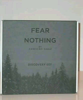 FEAR NOTHING/INDIGO Eau De Cologne Discovery 2 pc Set America Eagle 1 ...