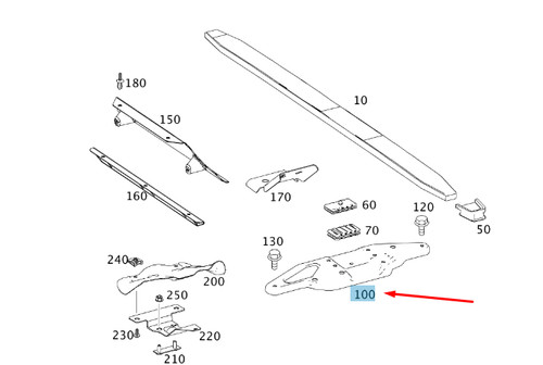 MERCEDES-BENZ SPRINTER W906 LEFT FRONT SPRING PLATE A9063310626 NO DUTY ...
