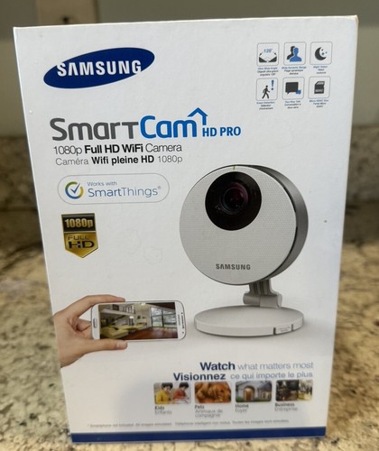 New Samsung SmartCam HD Pro 1080p 2 Way Talk WiFi Night Vision Camera ...