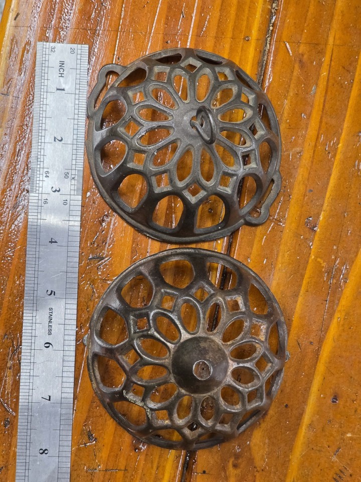 Vintage Cast Iron Hanging String / Twine Dispenser Holder | eBay