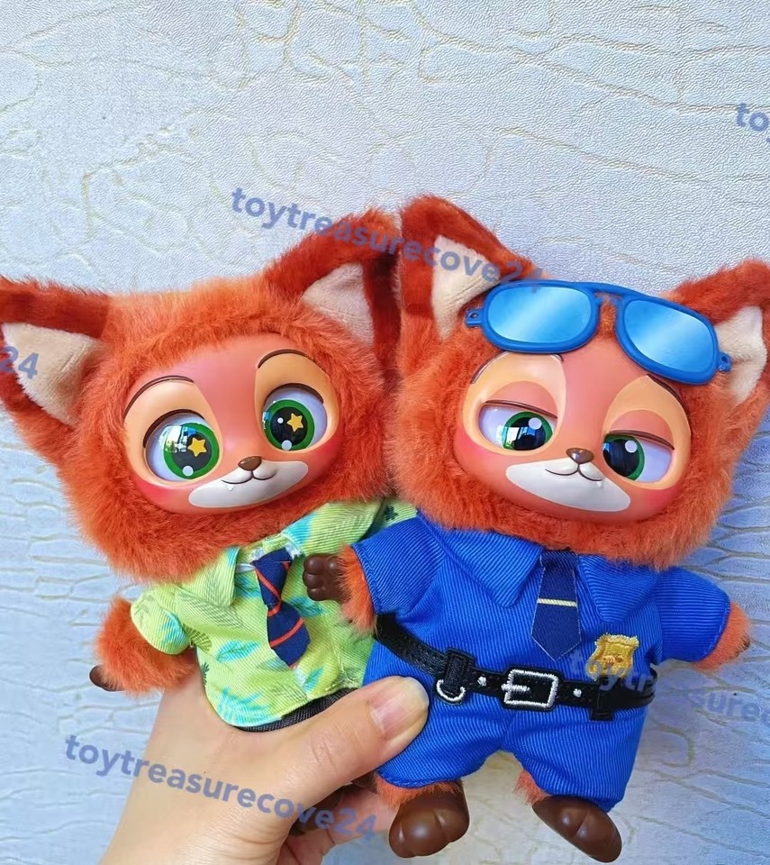 MINISO Disney Zootopia Series Vinyl Plush Blind Box Confirmed Figure ...