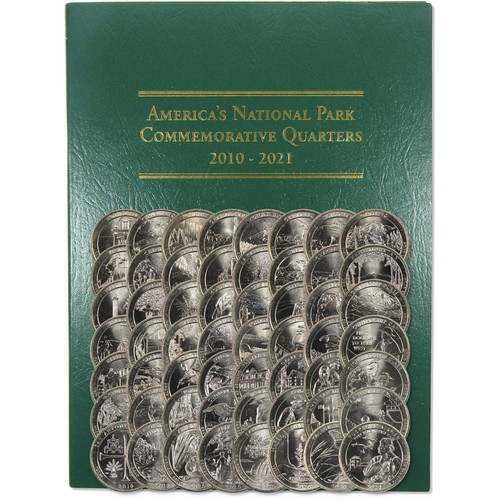 2010-2021 National Park Quarter 56 Coin Set Uncirculated with Folder | eBay