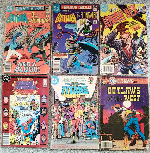 Comic Book Bundle - Batman, Jonah Hex, Teen Titans | eBay