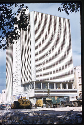 Havana Cuba Building Construction Vehicles 35mm Slide 1950s Kodachrome ...