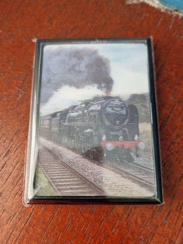 Oliver Cromwell magnet Steam Train fridge magnets Steam Trains railway ...