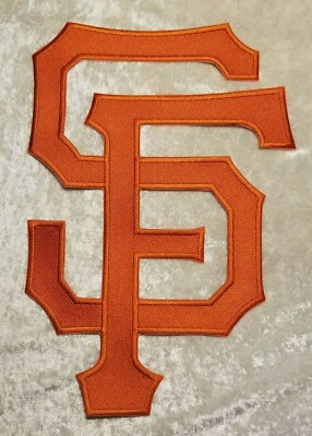 SF Giants HUGE 11" SF Iron On Embroidered Patch ~FREE Shipping!!~ | eBay