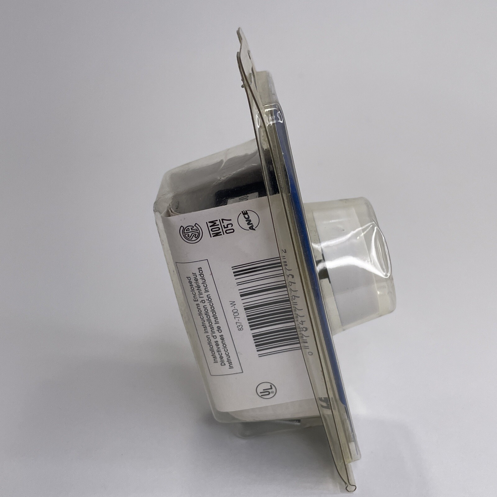 Leviton Rotary Light Switch Dimmer White No. 700-W 600 Watt 120V MPN ...