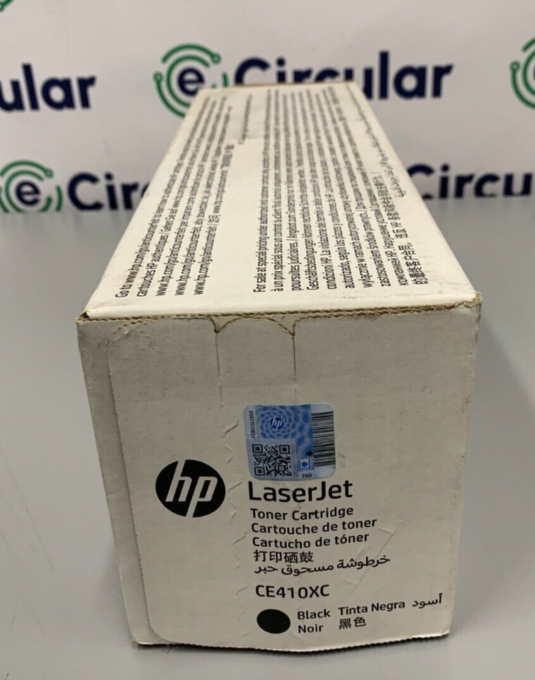 Genuine HP LaserJet Pro 300 M351 400 M451 OEM Toner Cartridge CE410XC ...