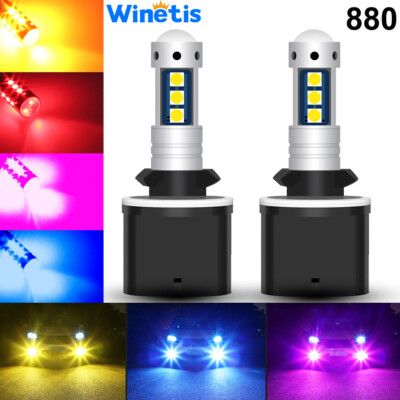 Bright 30SMD LED Fog Driving Light Replce Bulbs Daytime Running DRL 880 ...