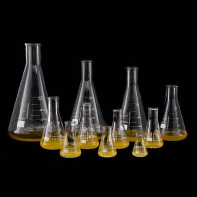 50ml-2000ml Transparent Erlenmeyer Conical Flask Chemistry Laboratory ...