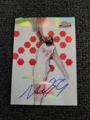 2002-03 Topps Finest Rookie Refractor Autograph RC Melvin Ely /250 ...