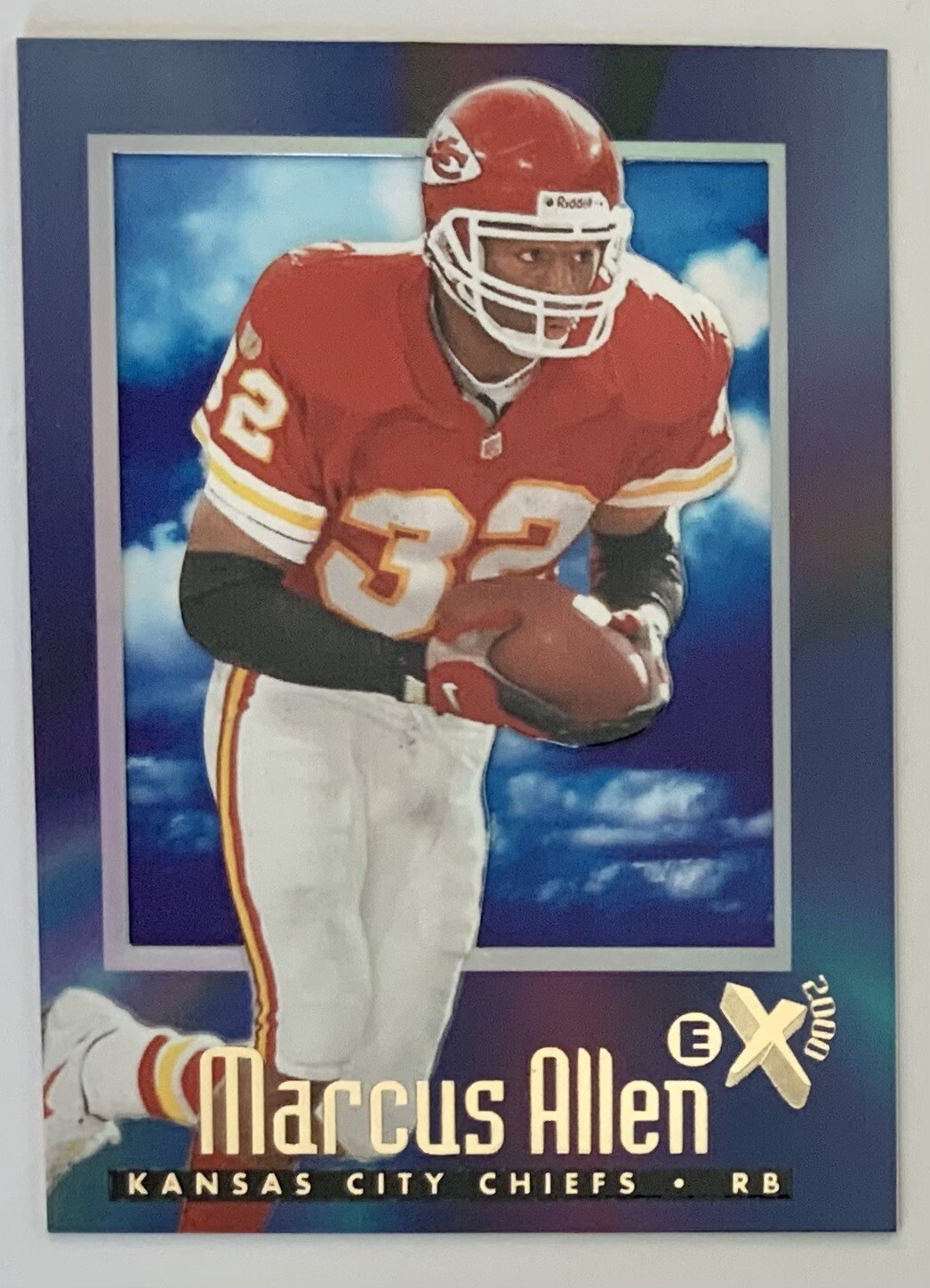 1997 SkyBox E-X2000 Football Marcus Allen Kansas City Chiefs Card # 45 ...