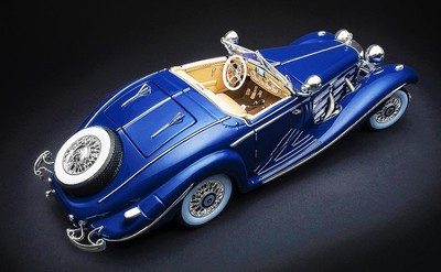 Mercedes Benz Classic Custom Built Metal Model 1 18 Concept 24 Race Car ...