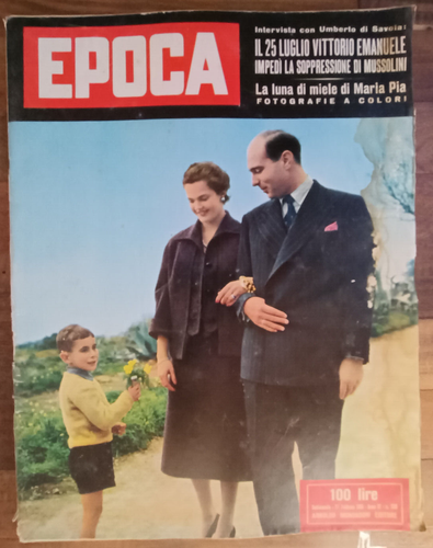 1950S/1960S Epoca Magazine With The Savoia -20023 | eBay