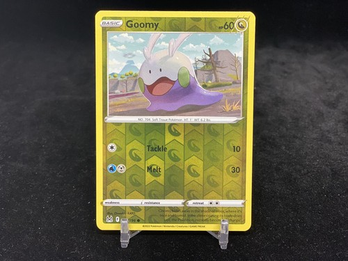 POKEMON TCG: LOST ORIGIN GOOMY 132/196 REVERSE HOLO COMMON POKEMON CARD ...