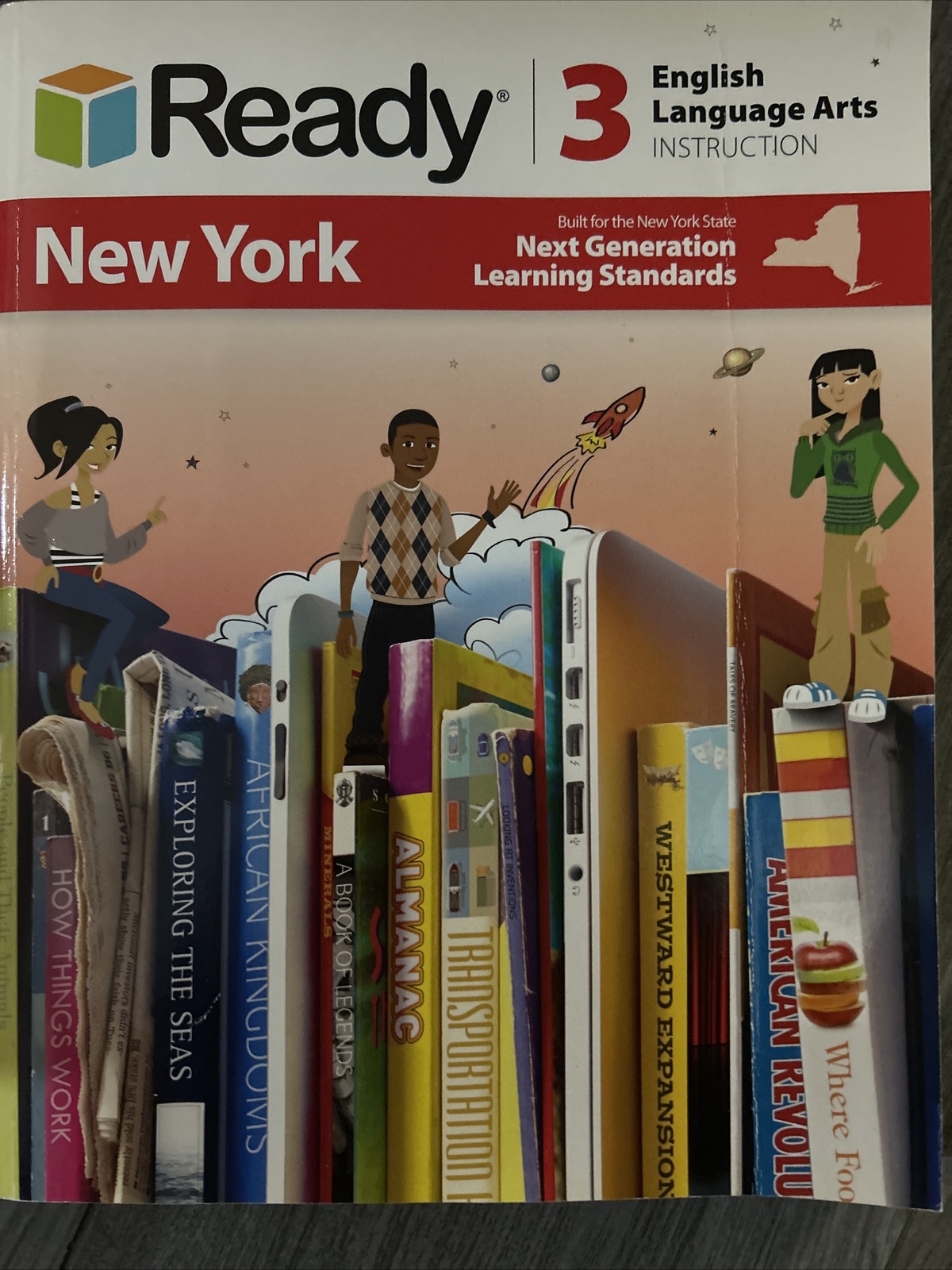 Ready New York 3 English Language Arts NGLS Workbook - Unused | eBay