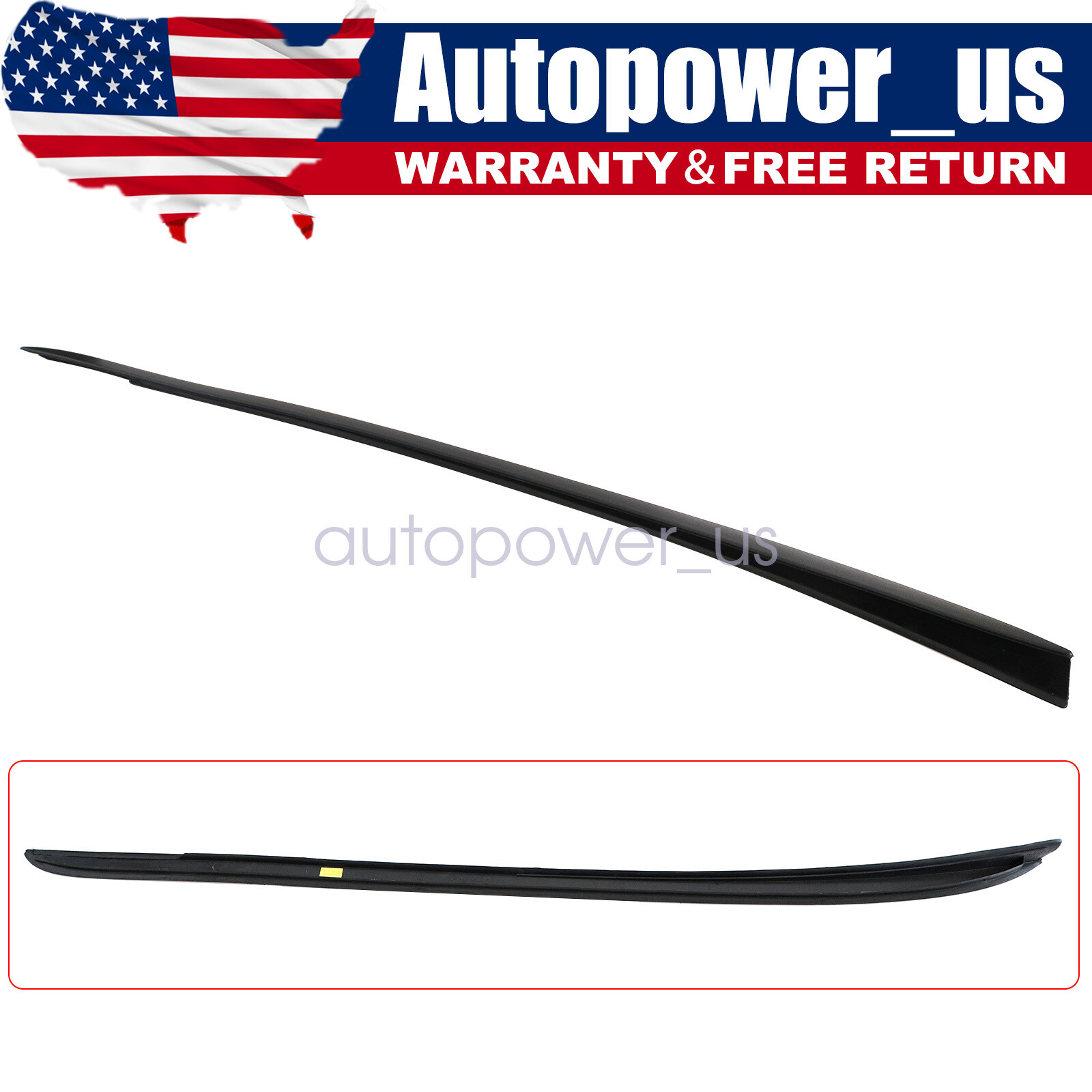 NEW Fit 2012-2018 Ford Focus Driver Side Windshield Pillar Molding ...