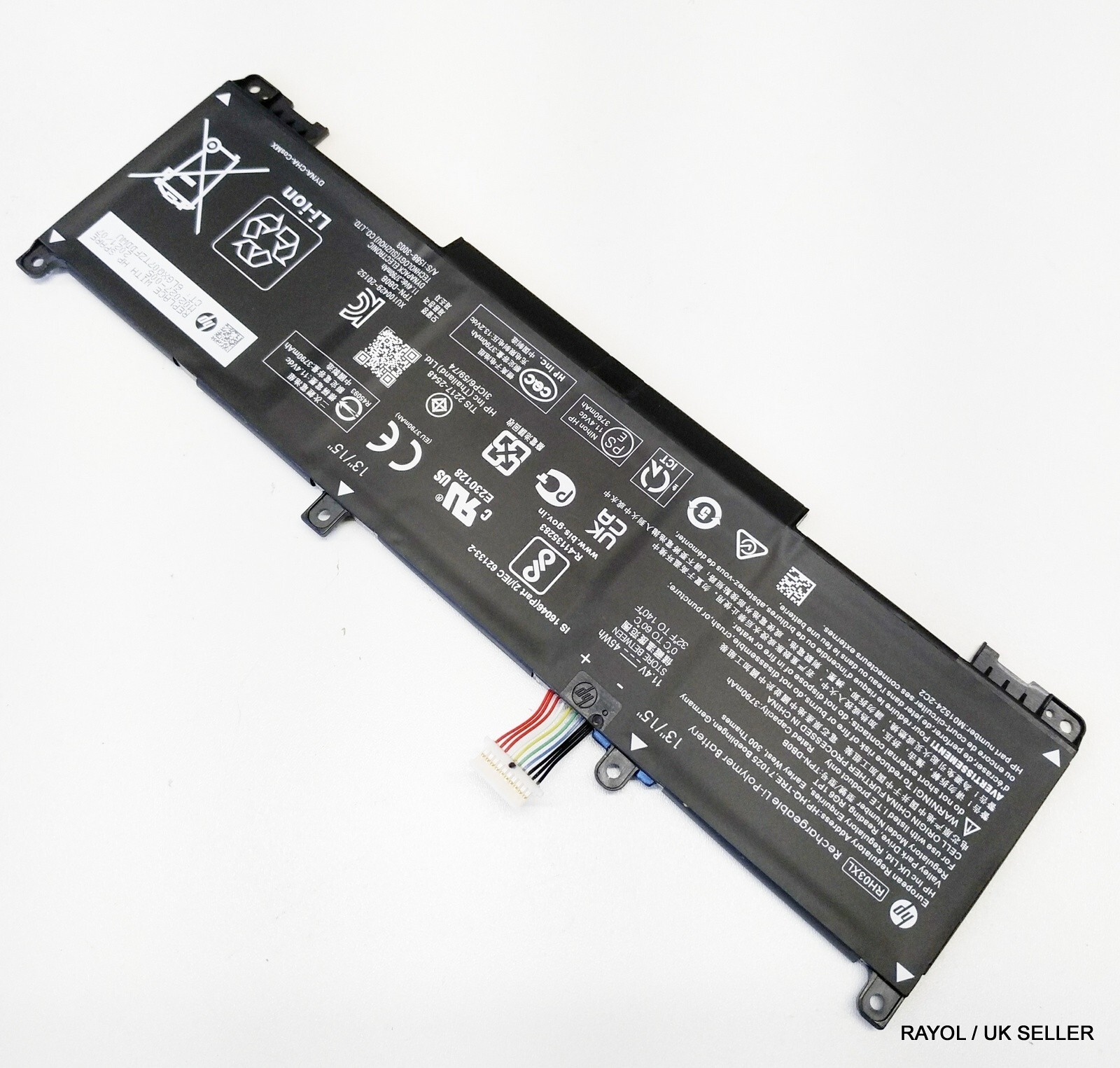 Genuine HP 45Wh Battery for ProBook 450 G8, ProBook 650 G8, RH03XL ...