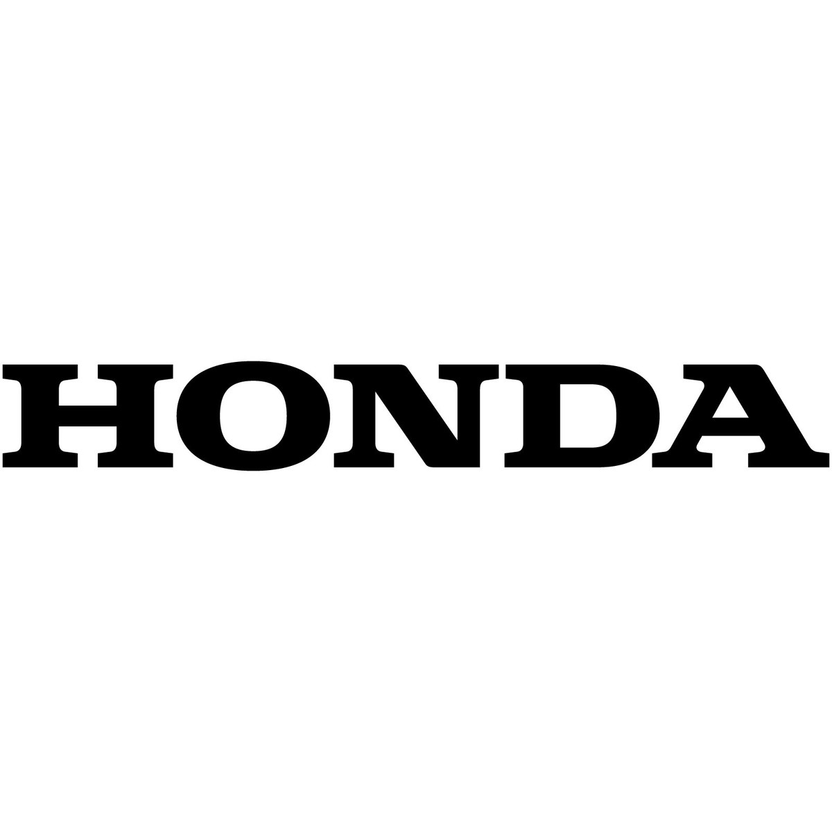 Honda Name Logo Honda Kah Motor HR V Black Emblem Set