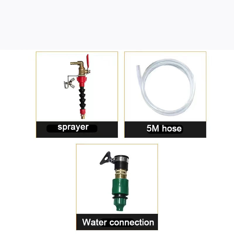 Angle Grinder Water Nozzle Duster Sprayer System Coolant Misting ...