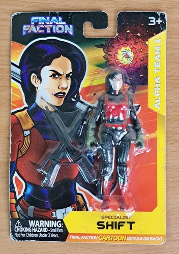 Final Faction 4" Action Figure SHIFT Series 1 Greenbrier International ...