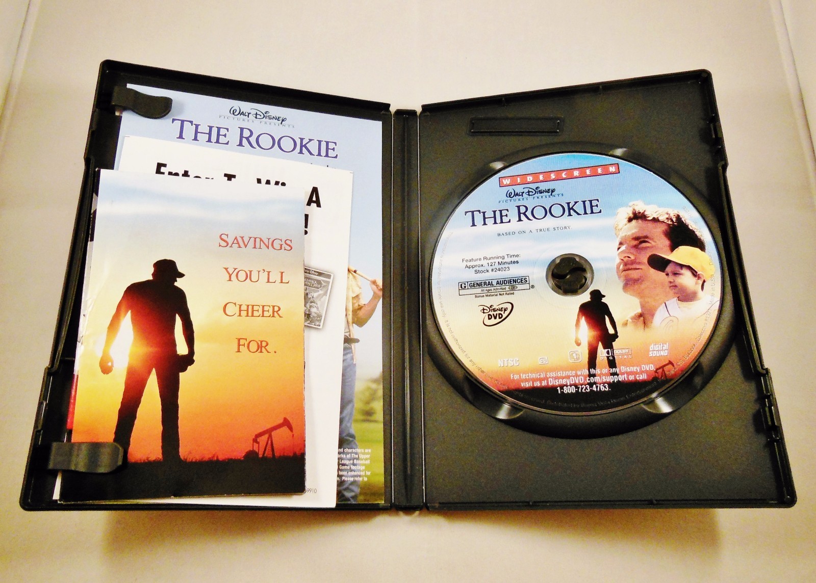 The Rookie DVD Dennis Quaid, Rachel Griffiths, Jay Hernandez, Brian Cox ...