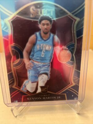 2020 Kenyon Martin Jr Select Basketball Concourse Blue Pz RC Hot Rookie ...