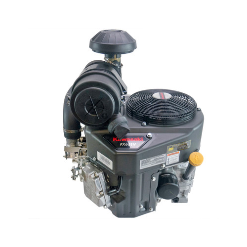 20.5hp Kawasaki Vert Engine 1-1/8"Dx4-5/16"L 15Amp Canister Air Cl ...