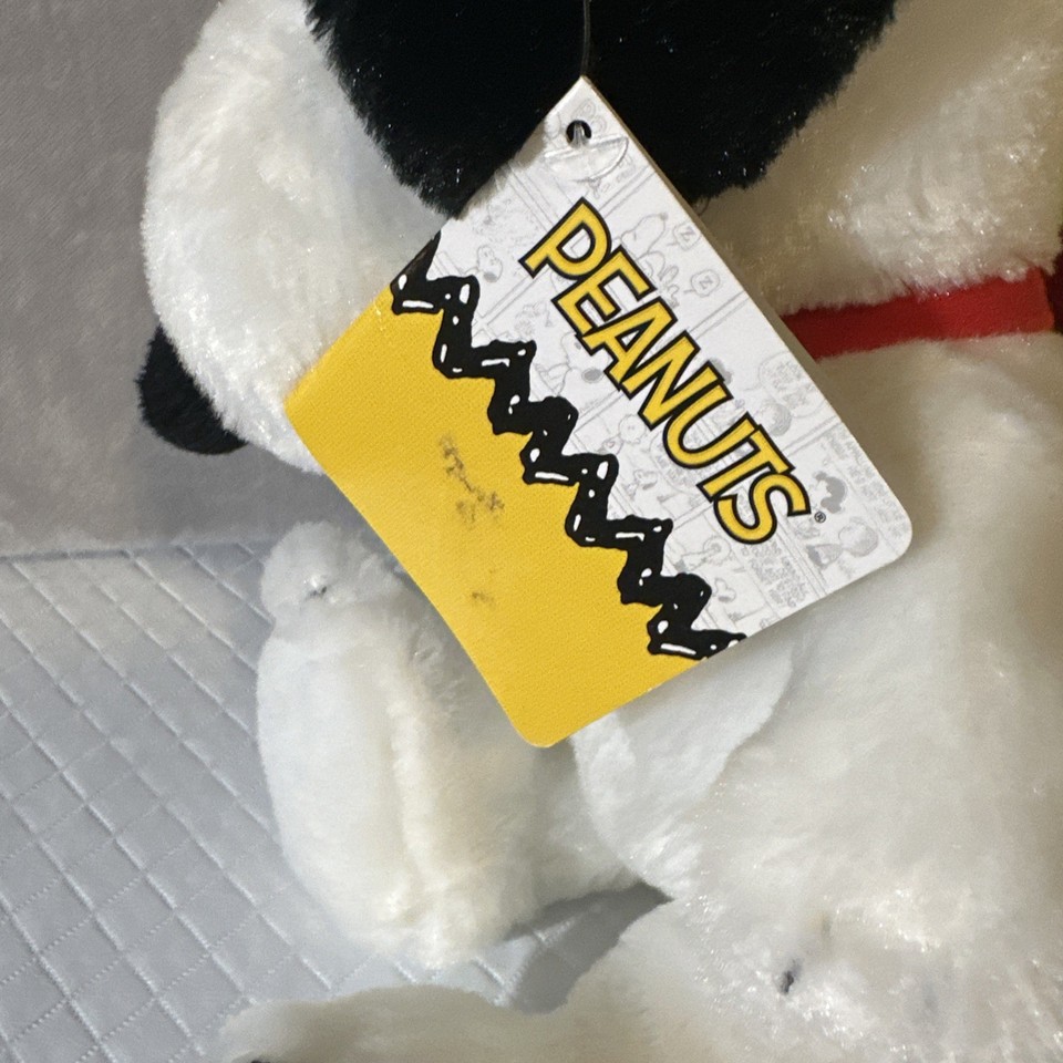 Kohl's Cares 14" Snoopy and Peanuts 7" Woodstock With Ear Muffs Plush ...