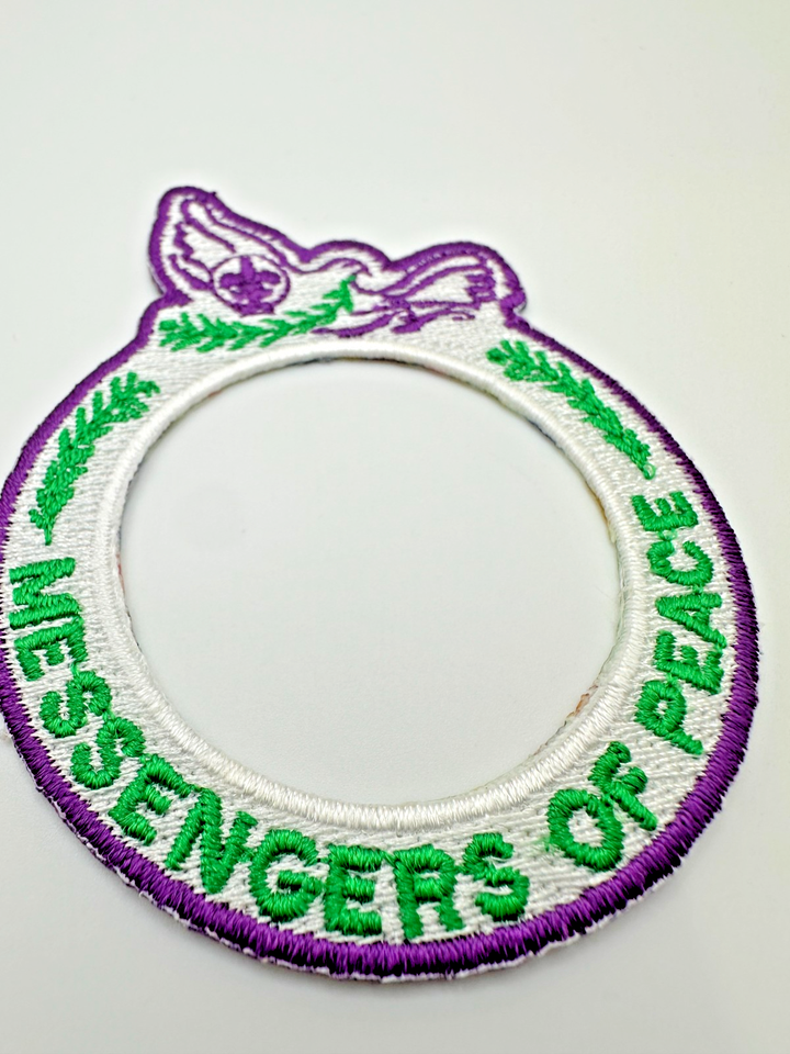 Messengers of Peace Ring Patch BSA Boy Scouts of America Dove Olive ...