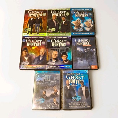 Ghost Hunters DVD Lot of Complete Seasons 2 & 3, S4 pt2, S9 pt1, Live ...