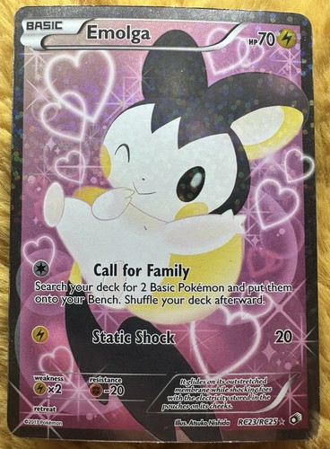 Pokemon Legendary Treasures: Radiant Collection - Emolga RC23 - Ultra ...