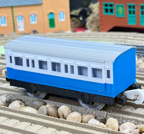 TrackMaster Plarail Deluxe Express Passenger Coach Train Custom Made | eBay