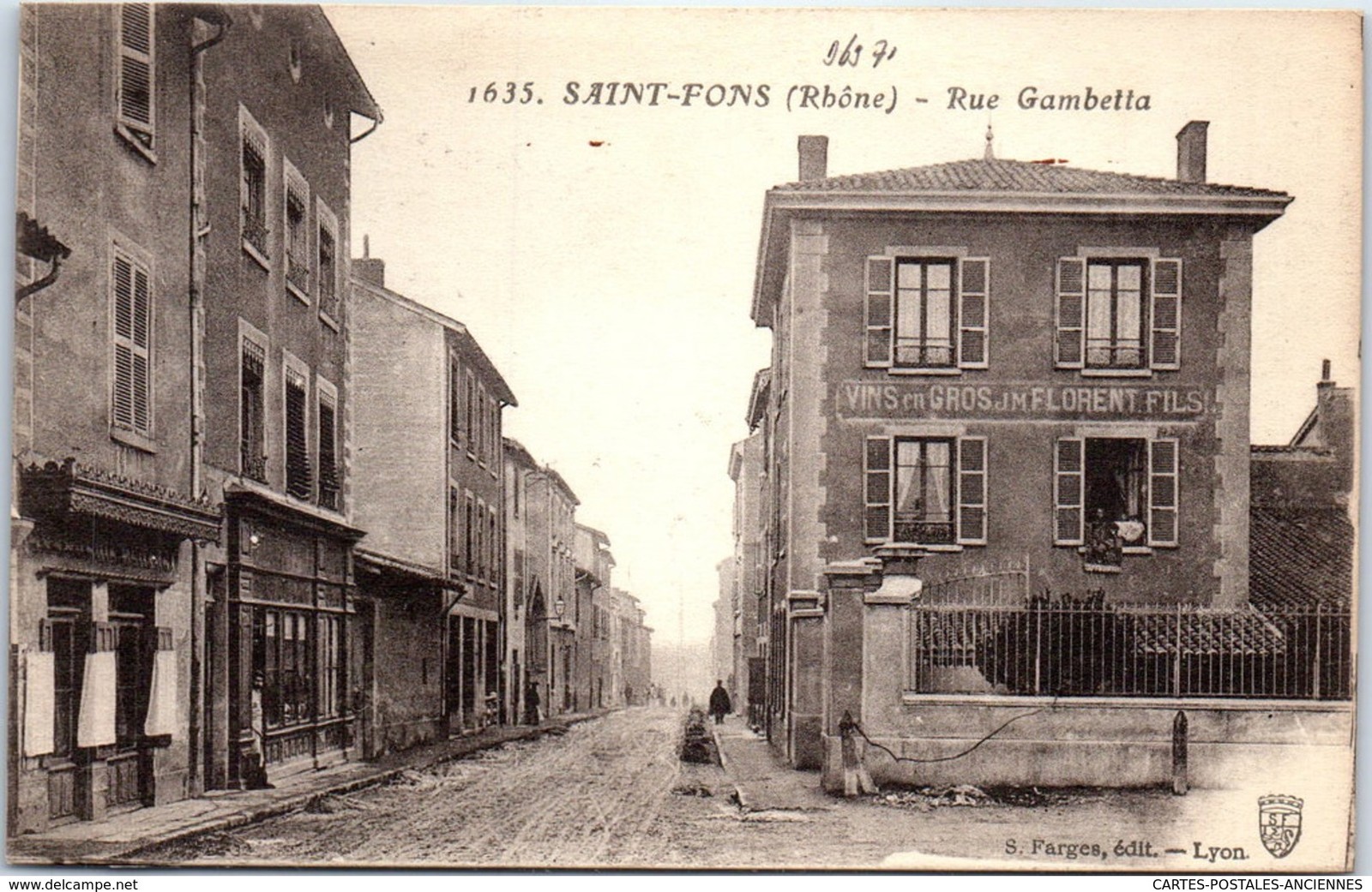 69 SAINT FONS - la rue gambetta | eBay UK