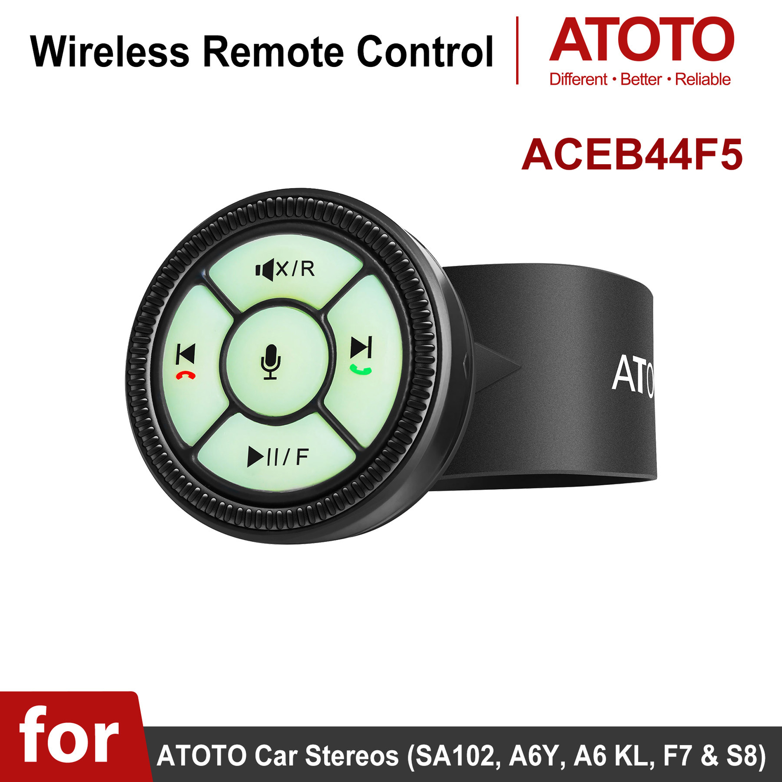 ATOTO Watchband Style Wireless Steering Wheel Control for ATOTO F7/S8 ...