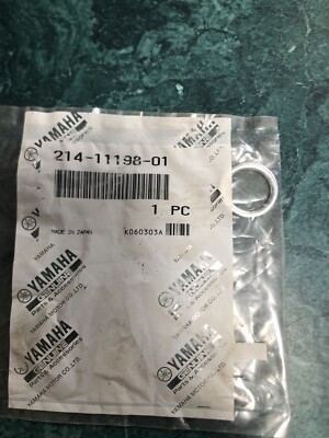 YAMAHA OEM Drain Plug Gasket ATV Motorcycle Scooter 214-11198-01-00 New ...