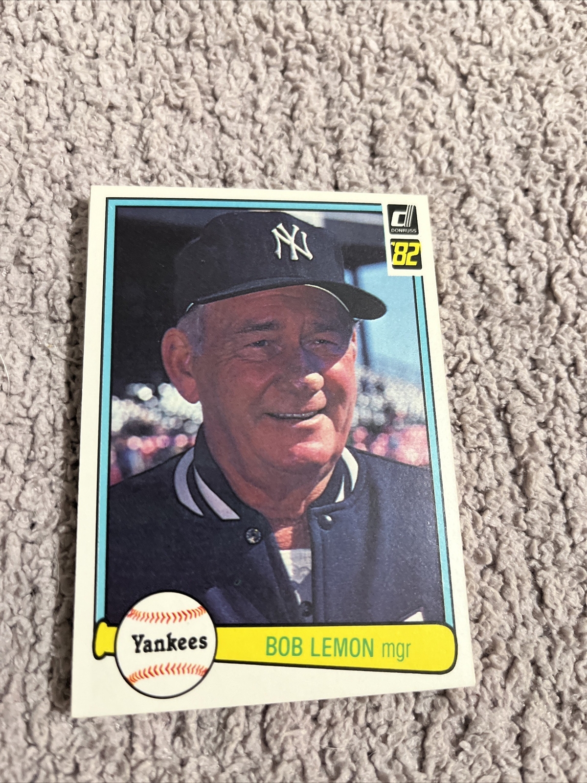 1982 Donruss 635 Bob Lemon New York Yankees Manager Baseball | eBay