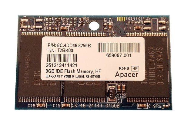 Apacer 8gb IDE Flash Memory 44-pin 8c.4dd46.8256b HP Thin Client T5740e ...