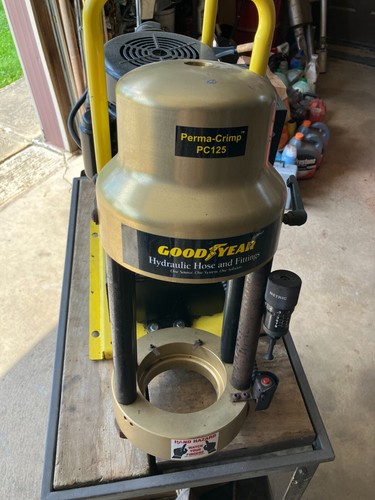 GOOD YEAR PERMA CRIMP-PC125 Hydraulic Hose Crimper (No Dies or ...