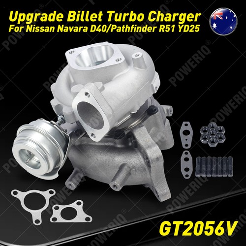 GT2056V Upgrade Billet Turbo Charger For Nissan Navara D40 Pathfinder ...