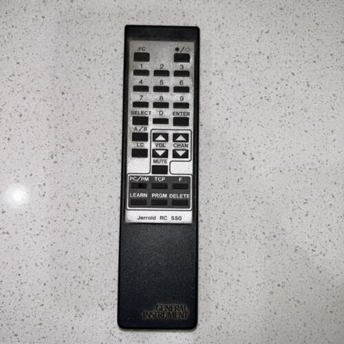 Jerrold 55 Communications Starcom General Instrument Set Top Box Remote ...