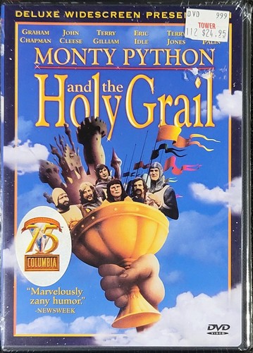 Monty Python and the Holy Grail DVD 1999 Brand New Sealed Comedy Movie ...
