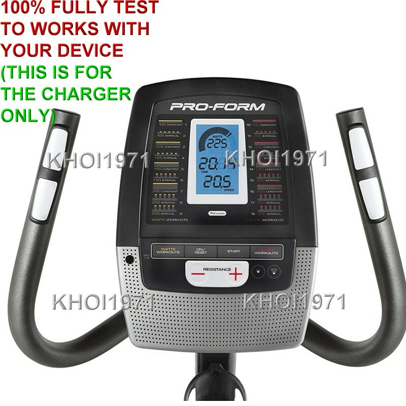 8-FT wall AC adapter for 4-D batt PROFORM Recumbent Bike 235 CSX ...