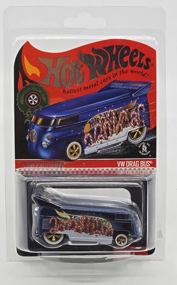 2 - HOT WHEELS VW DRAG BUSES - RLC 2019 HOLIDAY BUS #799 and JC WHITNEY ...