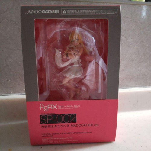Madogatari FigFix Shinobu Oshino & Kyubey Figure SP-002 Monogatari Series | eBay