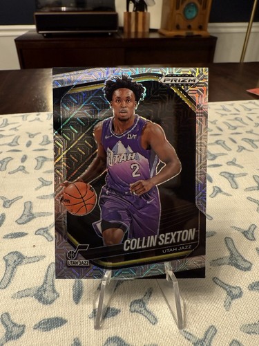 2024-25 Panini Prizm Black - Collin Sexton, Collin Sexton #25 Mojo ...