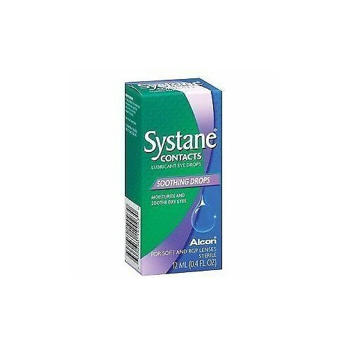 Systane Contacts Lubricant Eye Drops Moisture & Soothes Dry Eyes 4 Oz ...