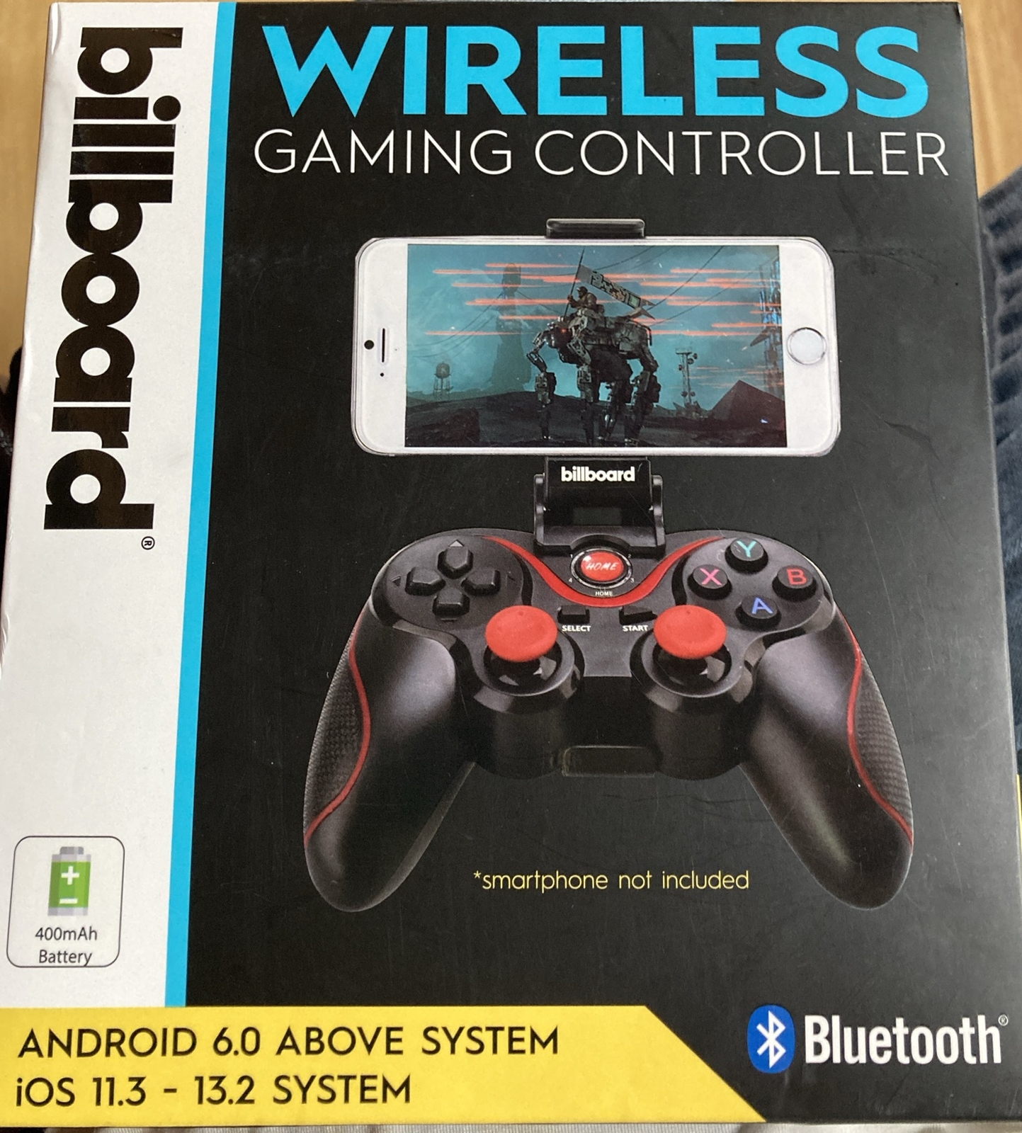 Billboard Wireless Gaming Controller Model BB 2845 Brand New Android 6. ...